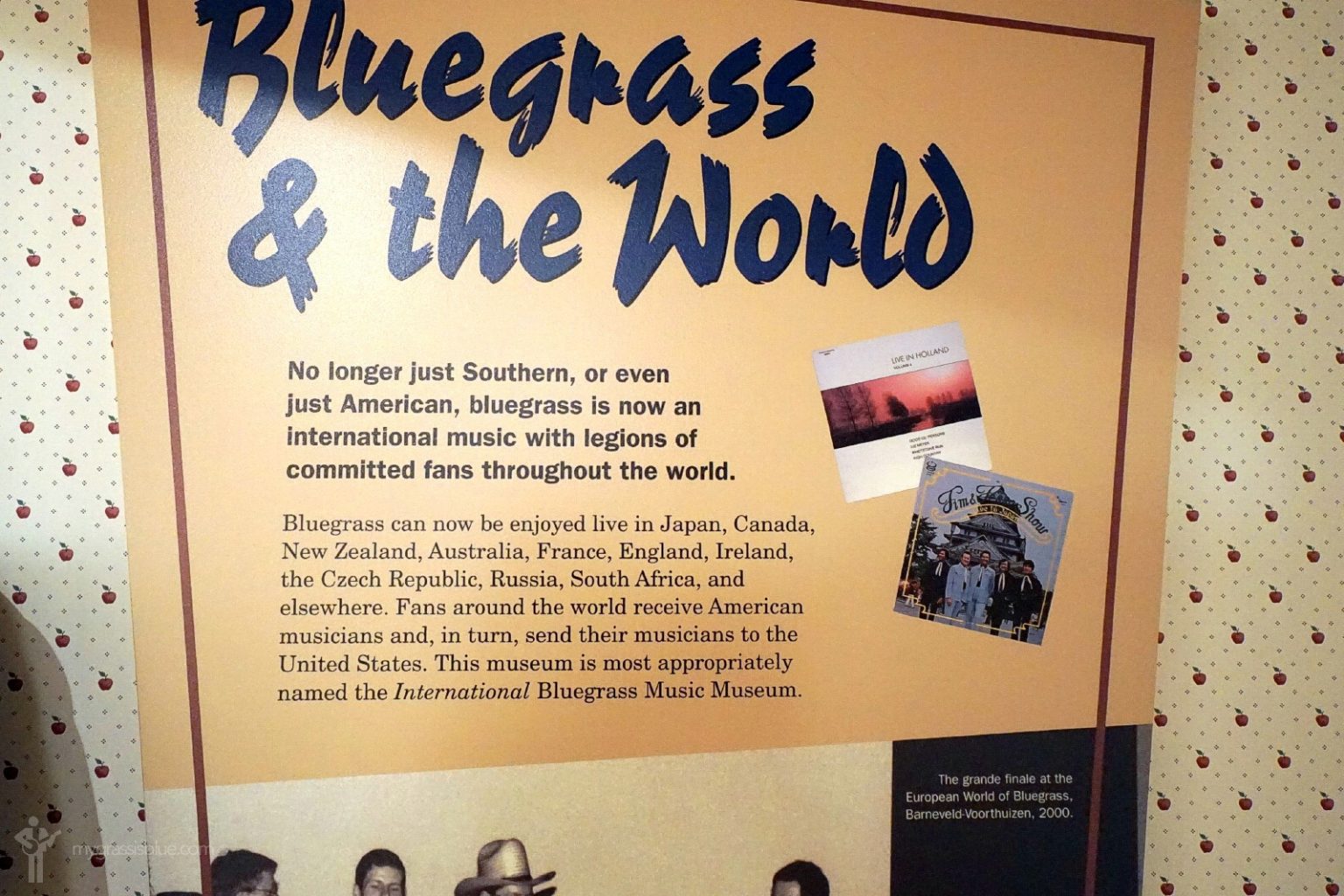 Bluegrass Music Hall of Fame & Museum | mygrassisblue.com